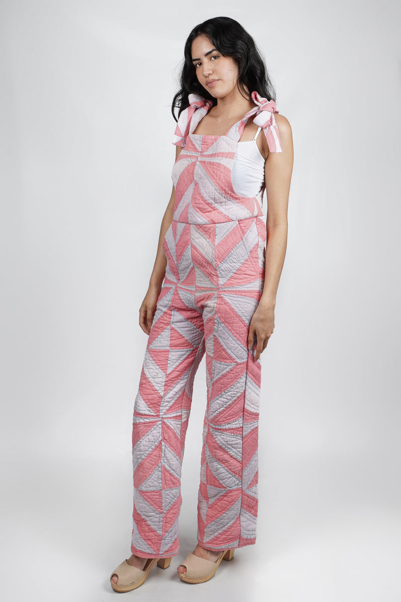 Delta Quilt Overall | Vintage Quilt | Small – Bravo Charlie